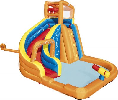 GIOCO PISCINA BESTWAY PARCO ACQUATICO H20GO TURBOSPLASH GONFIABILE ...