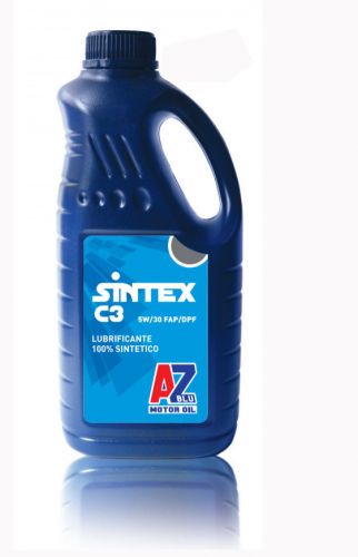 OLIO MOTORE SINTEX C3 5W30 FAP/DPF AZ BLU OIL 100% SINTETICO 1 LT (34115)