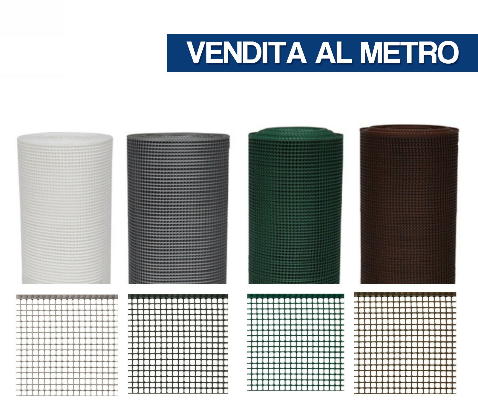 RETE PVC RECINZIONE BALCONE PROTEZIONE BAMBINI GATTI CANI PLASTICA AL ...